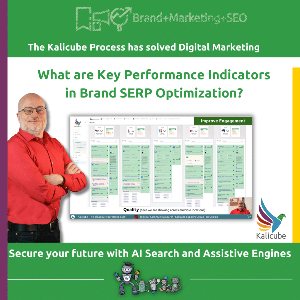 KPIs in Brand SERP: Everything You Need To Know - Explanation by Jason Barnard of Kalicube
